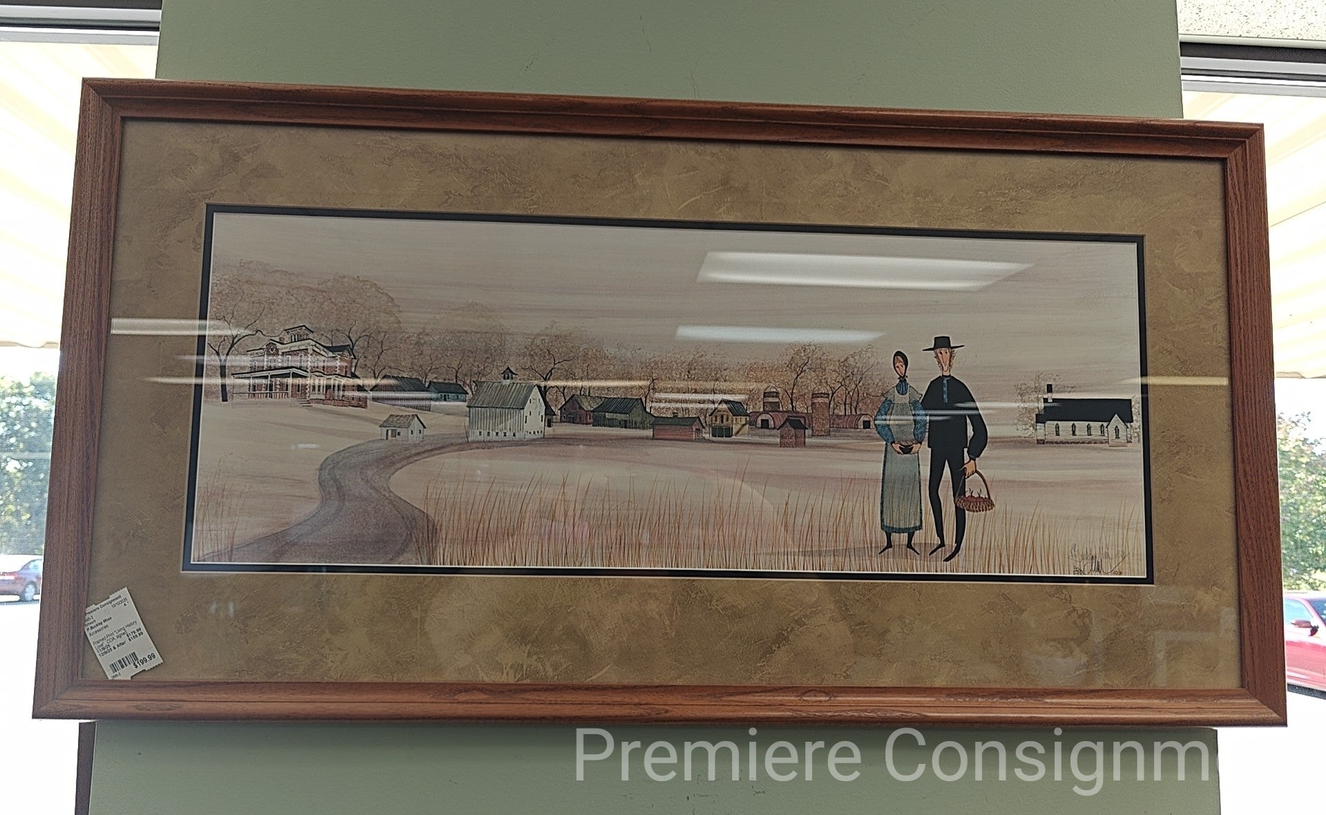 Framed Print "Living History Love"...by PB Moss – Premiere Consignment